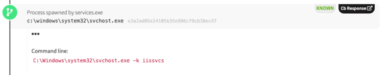 Detecting SharePoint attacks via worker process activity