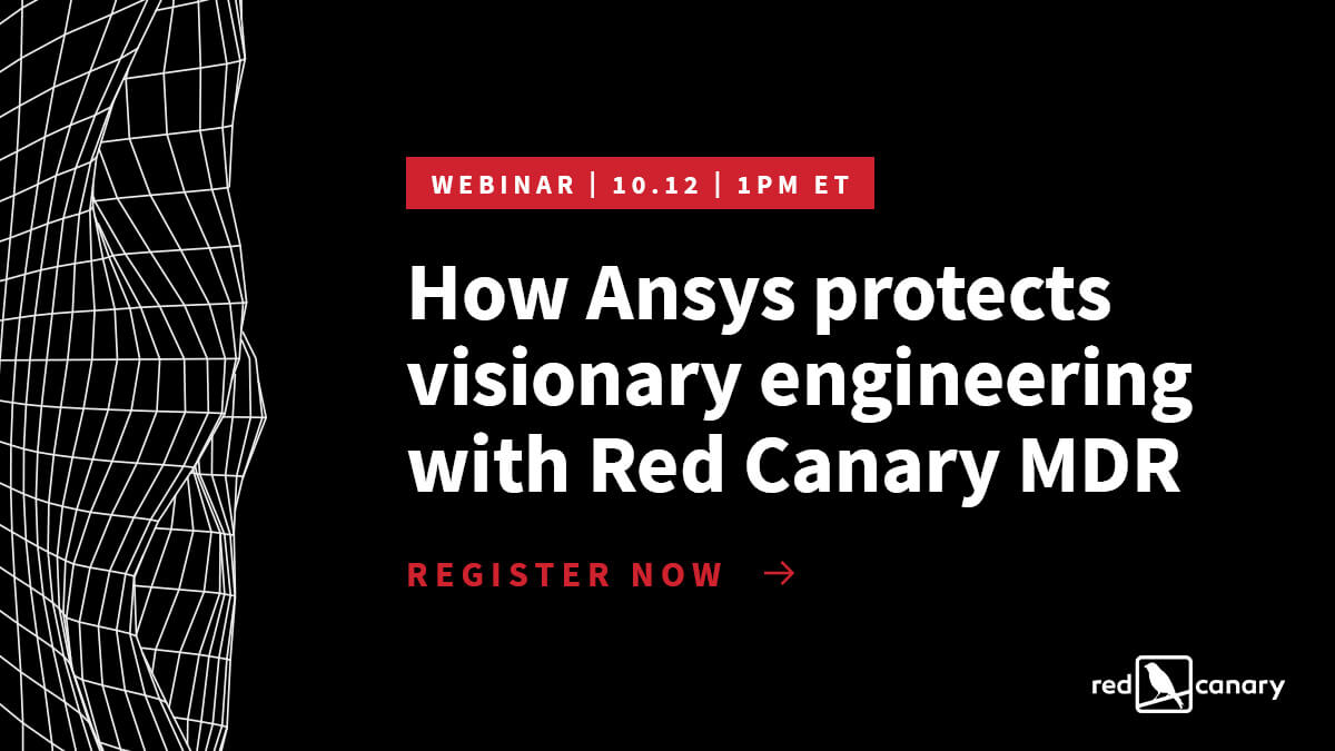 How Ansys protects visionary engineering with Red Canary MDR