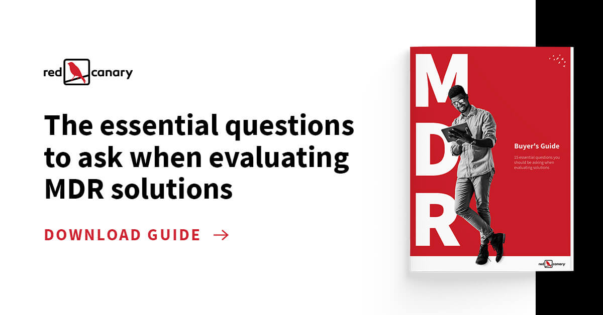 Mdr Buyers Guide Red Canary 