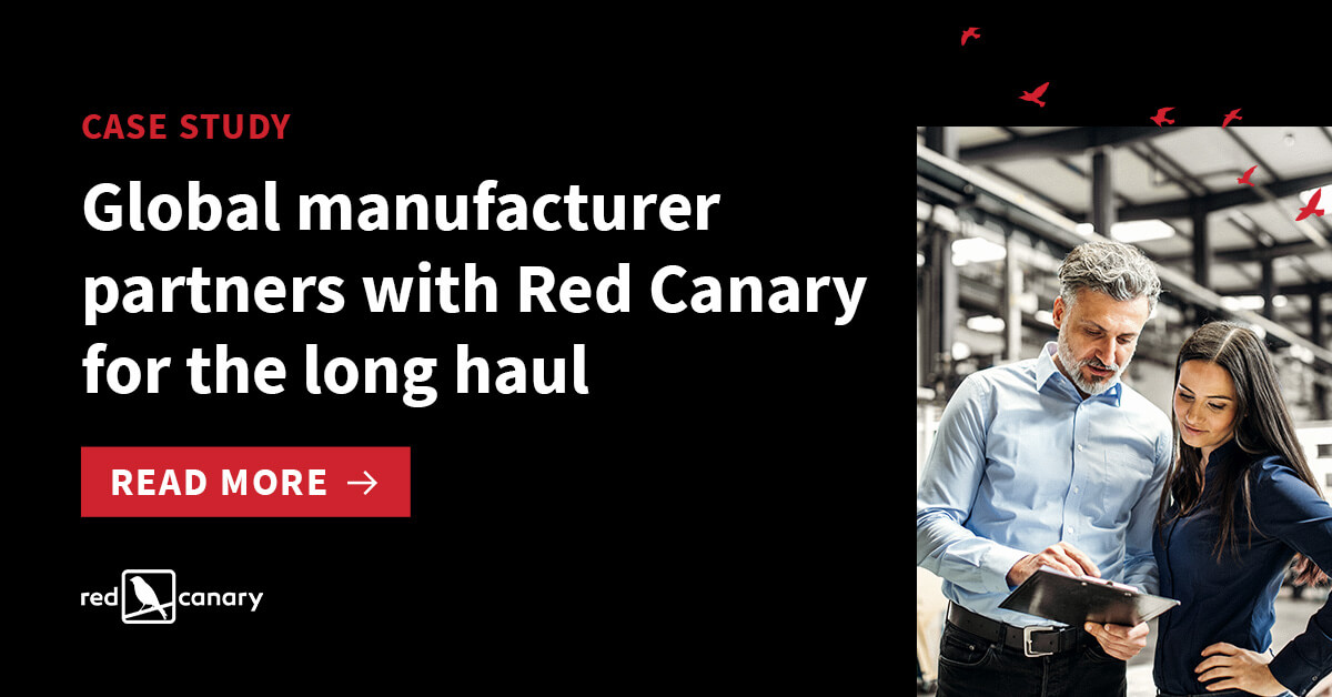 [Case Study] Henny Penny Manufacturer - Red Canary
