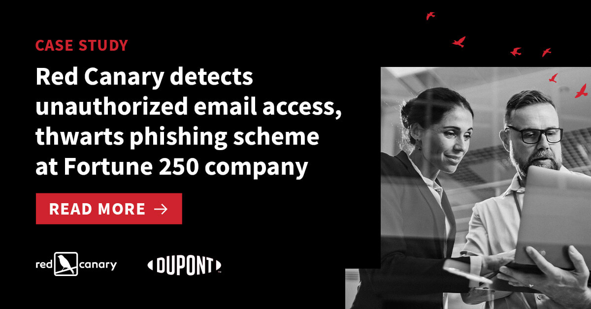 [Case Study] Phishing Prevention at Fortune 250 Org - Red Canary