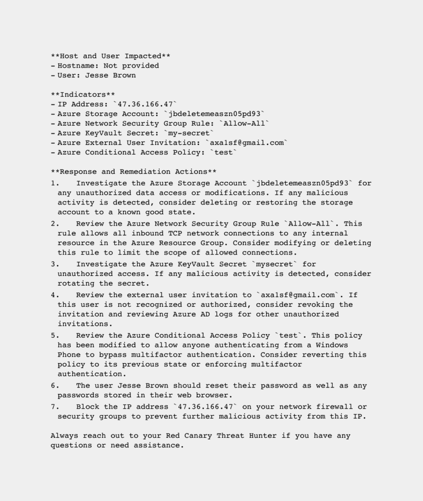 Using GenAI to improve security operations | Red Canary